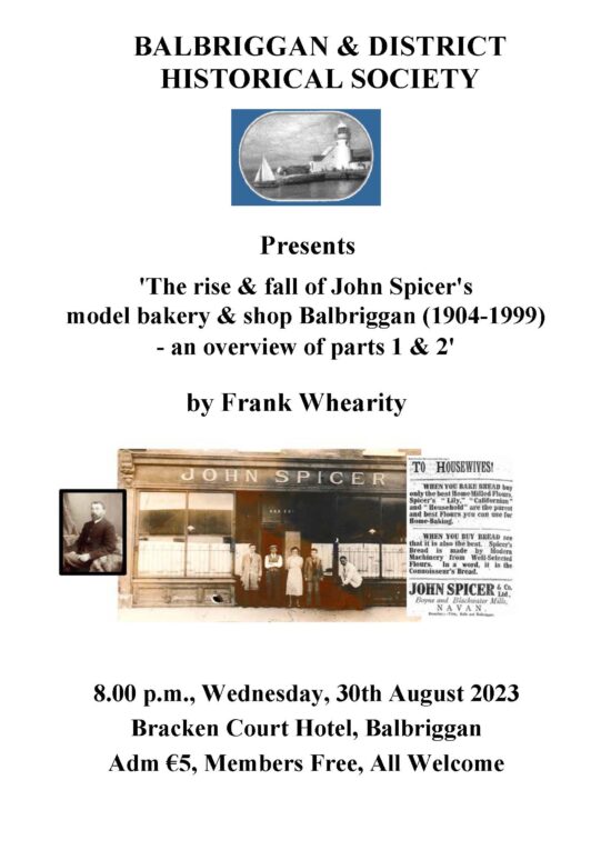 August Talk: The rise & fall of John Spicer’s model bakery & shop ...